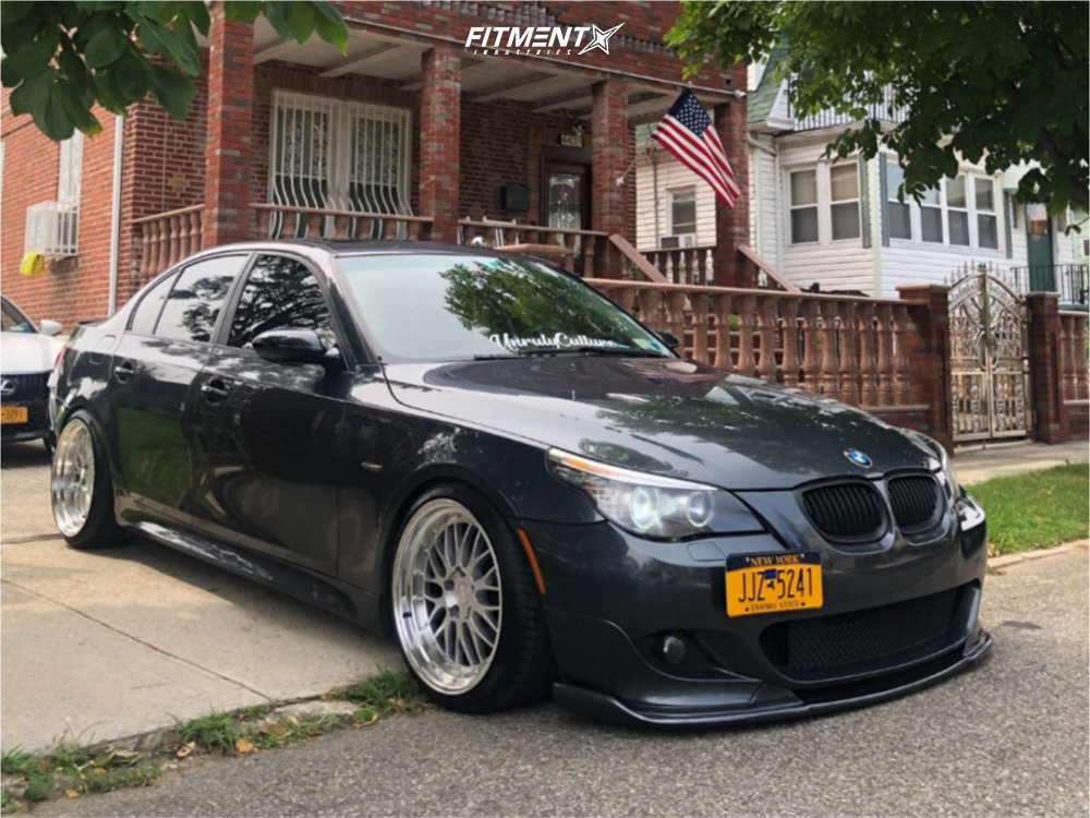 2008 BMW 528xi Base with 19x9.5 ESR Sr05 and Cosmo 275x30 on Coilovers ...
