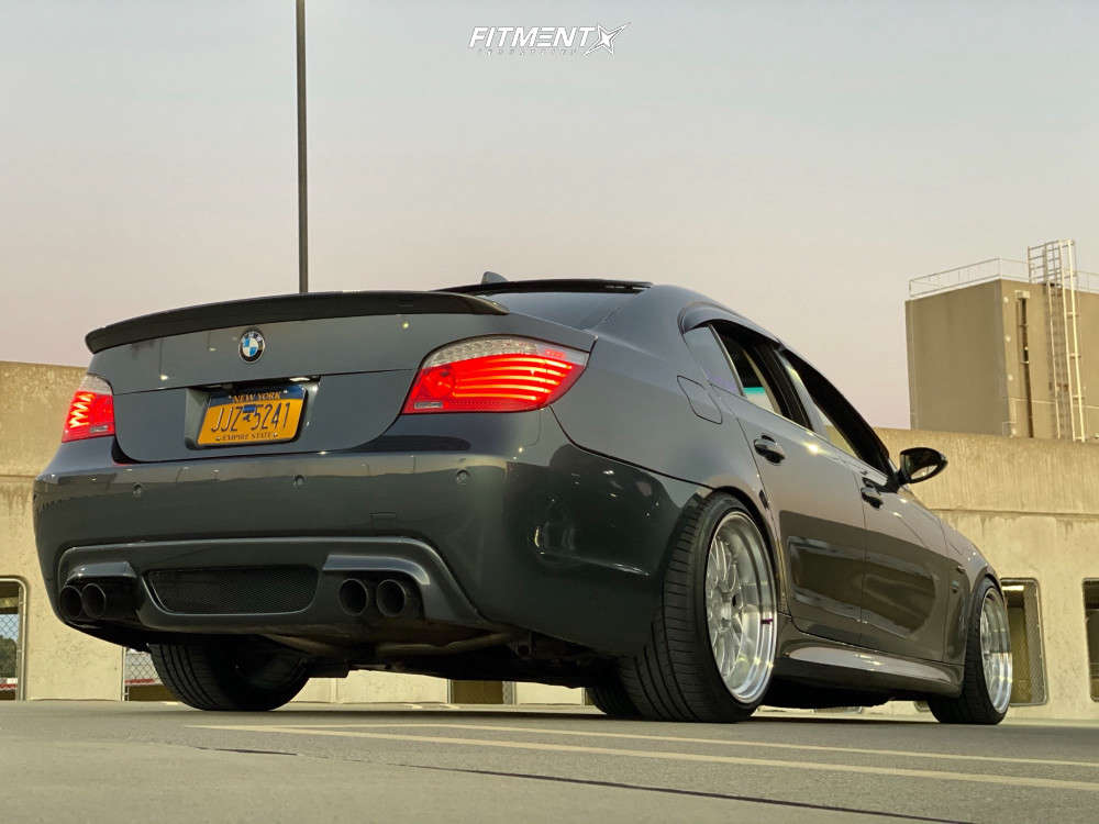 2008 BMW 528xi Base with 19x9.5 ESR Sr05 and Cosmo 275x30 on Coilovers ...