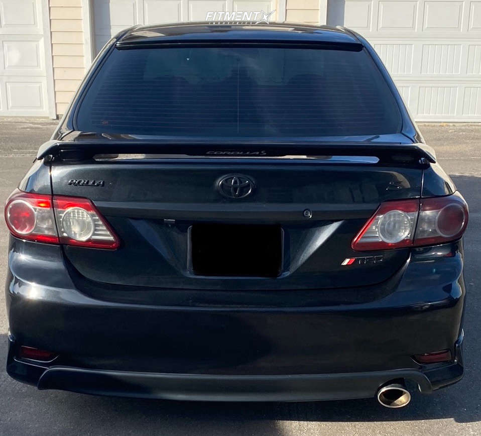 2013 Toyota Corolla S with 18x9.5 XXR 567 and Federal 245x40 on Stock ...