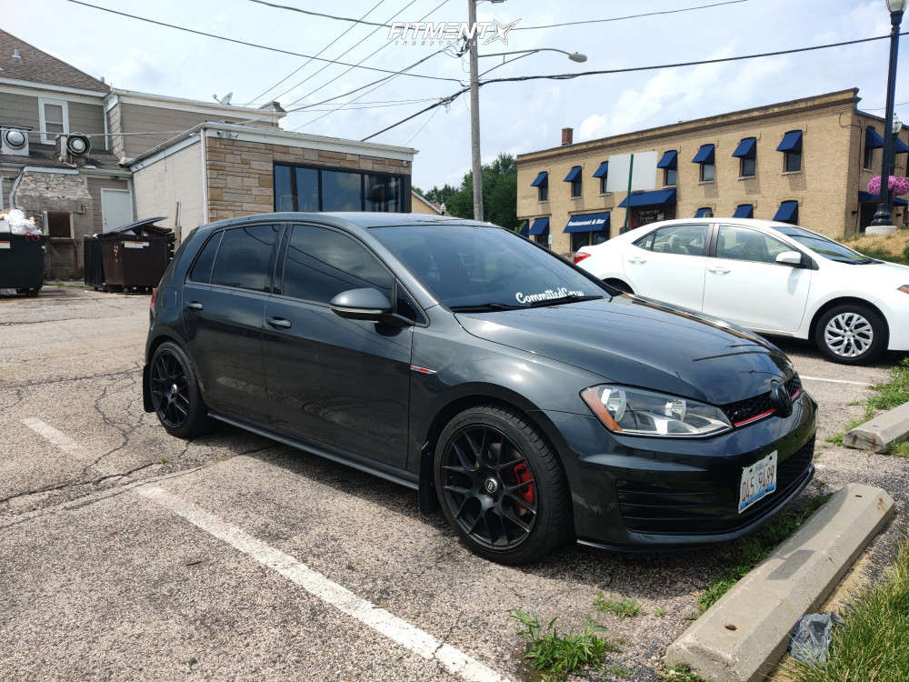 2016 Volkswagen GTI S with 18x8.5 Enkei Raijin and Nitto 235x40 on ...