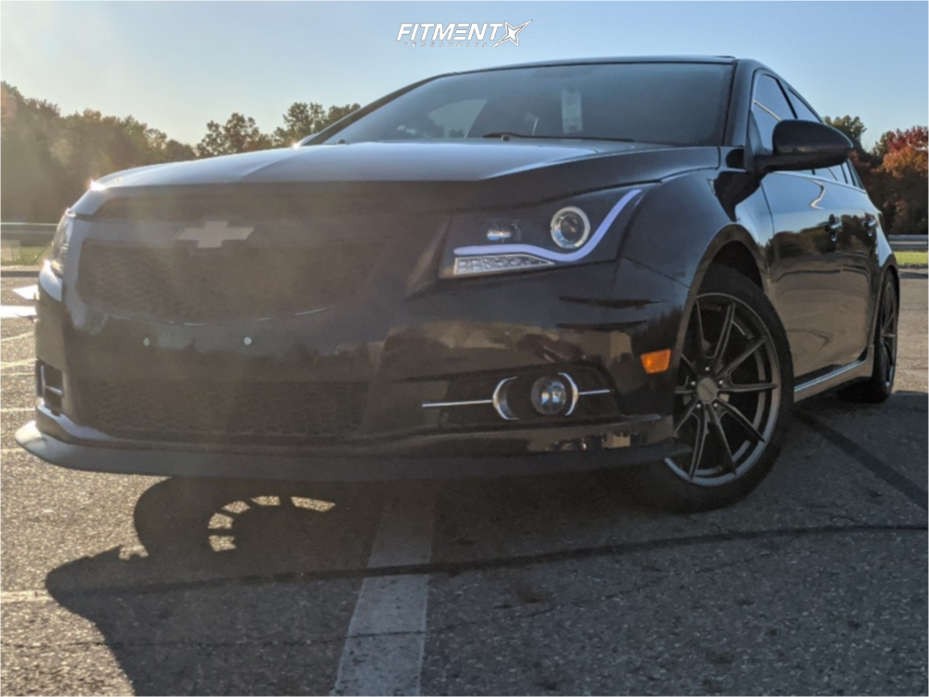 2014 Chevrolet Cruze LTZ with 18x8 Petrol P4b and Starfire 225x45 on ...