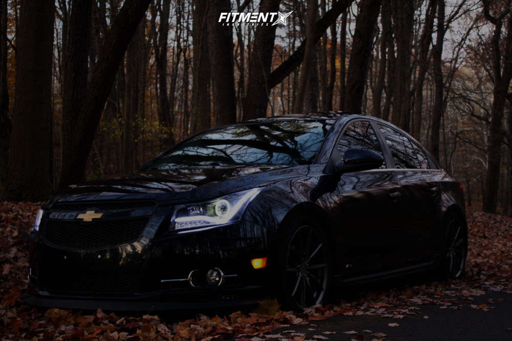 2014 Chevrolet Cruze LTZ with 18x8 Petrol P4b and Starfire 225x45 on ...