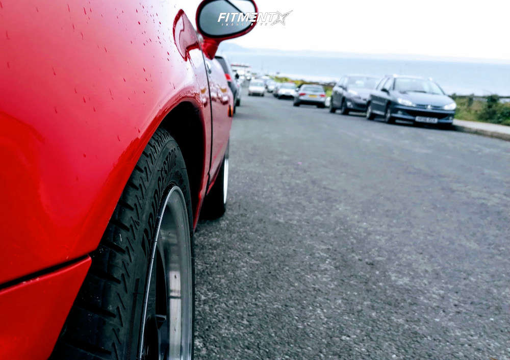 1997 Mazda MX-5 Miata Base with 16x7 Japan Racing Jr6 and Bridgestone ...