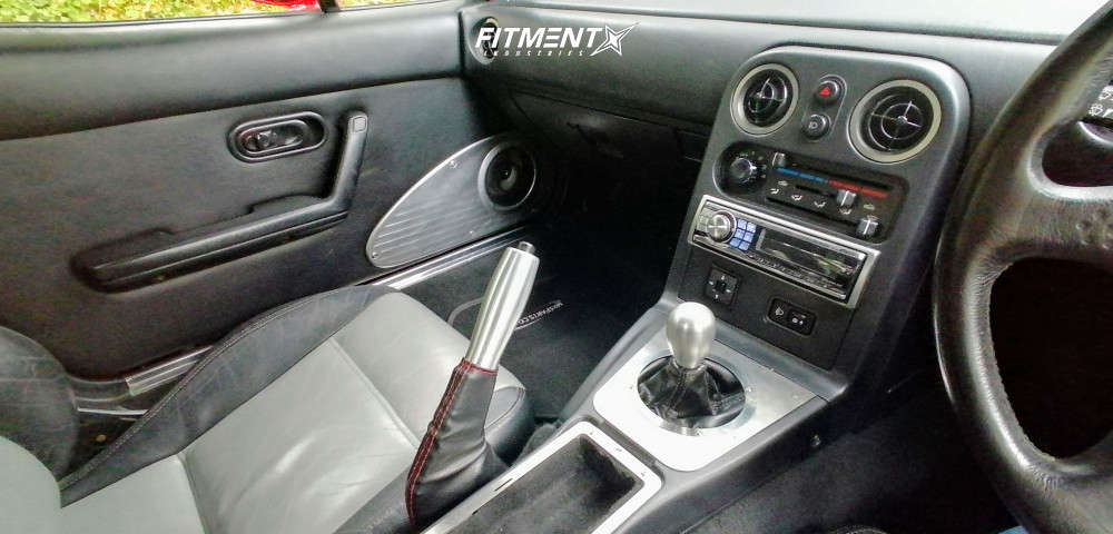 1997 Mazda MX-5 Miata Base with 16x7 Japan Racing Jr6 and Bridgestone ...