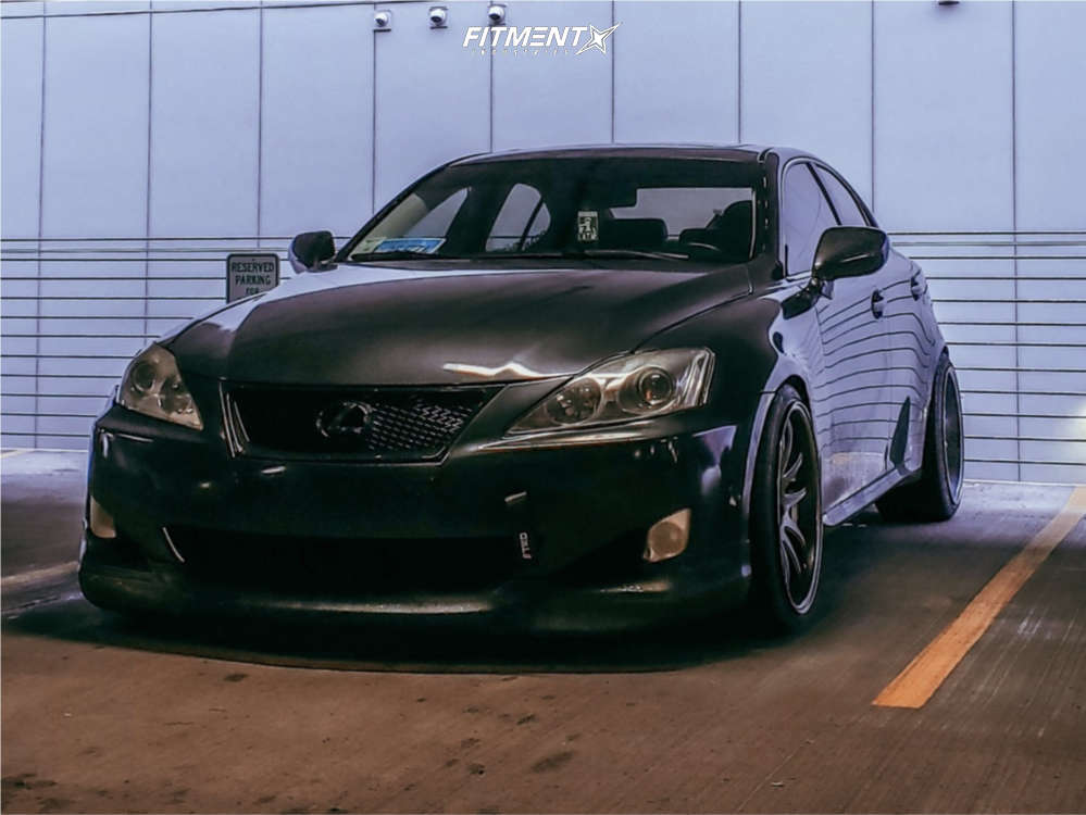 2006 Lexus IS350 Base with 19x9.5 Aodhan Ds02 and Federal 225x35 on ...