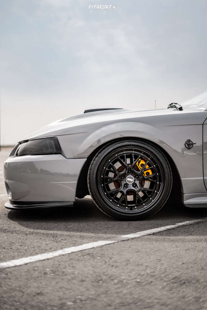 2003 Ford Mustang Mach 1 with 18x9.5 ESR Cs11 and Vercelli 255x35 on ...