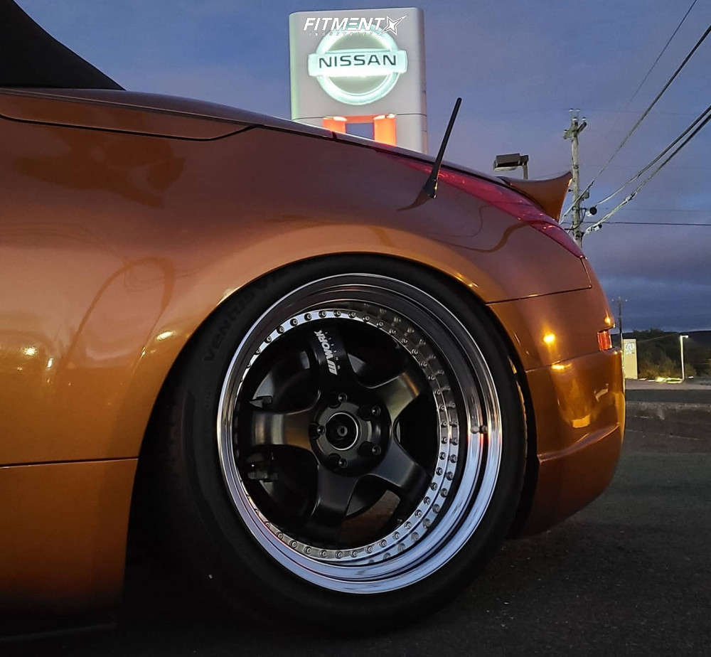 2006 Nissan 350Z Touring with 19x10.5 Work Meister S1 3p and Hankook ...