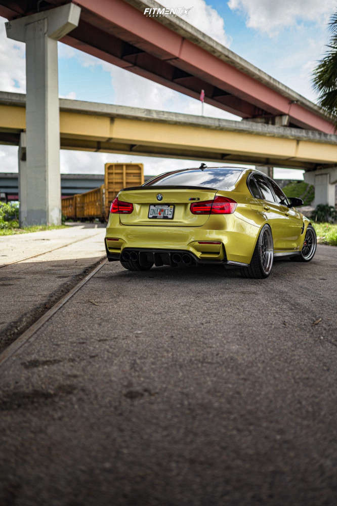 2018 BMW M3 Base with 20x9 BBS Lm and Michelin 265x30 on Coilovers ...