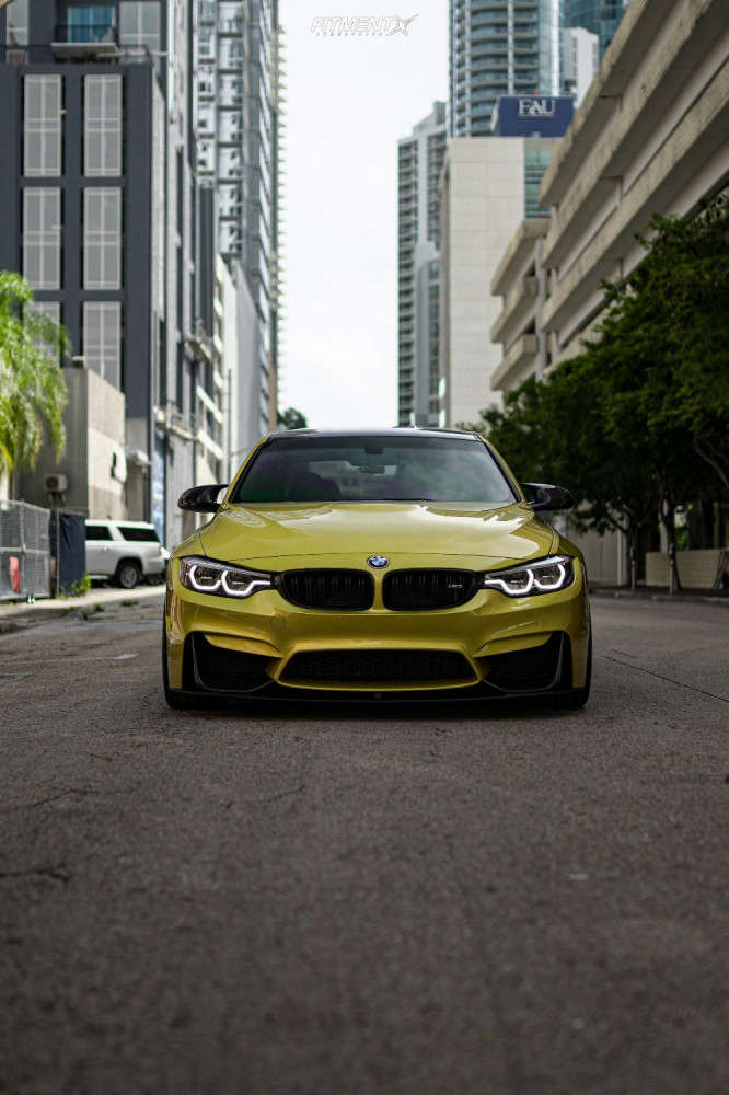 2018 BMW M3 Base with 20x9 BBS Lm and Michelin 265x30 on Coilovers ...