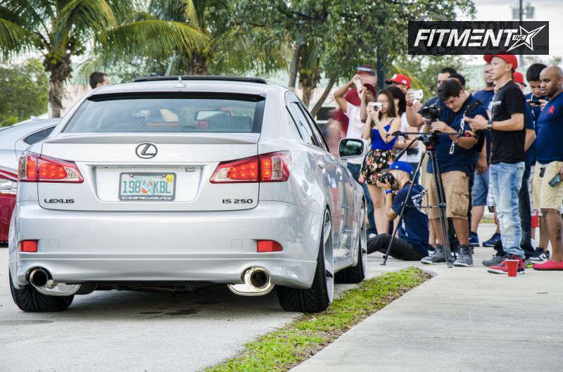 2010 Lexus IS250 4dr Sedan (2.5L 6cyl 6A) with 20x9 Concavo Wheels CW5 ...