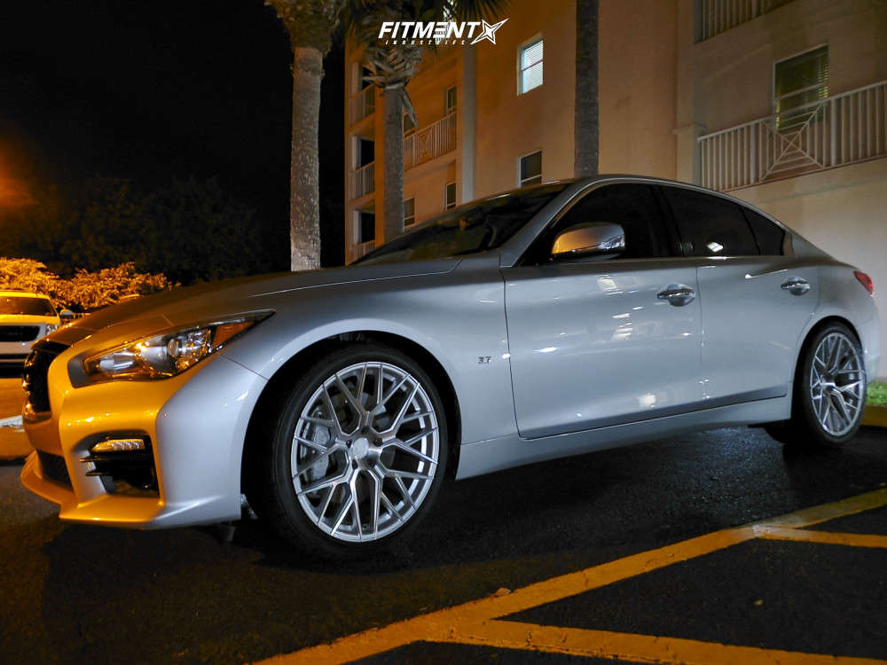 2015 INFINITI Q50 Sport with 20x9 Aodhan Ls009 and Nitto 245x35 on ...