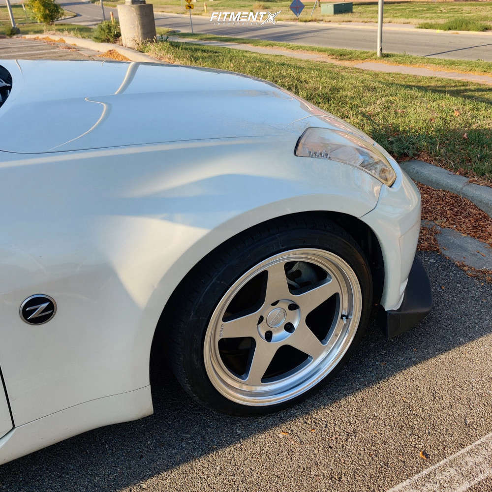 2007 Nissan 350Z Base with 18x9.5 Kansei Knp and Toyo Tires 235x45 on Coilovers | 1310365 ...