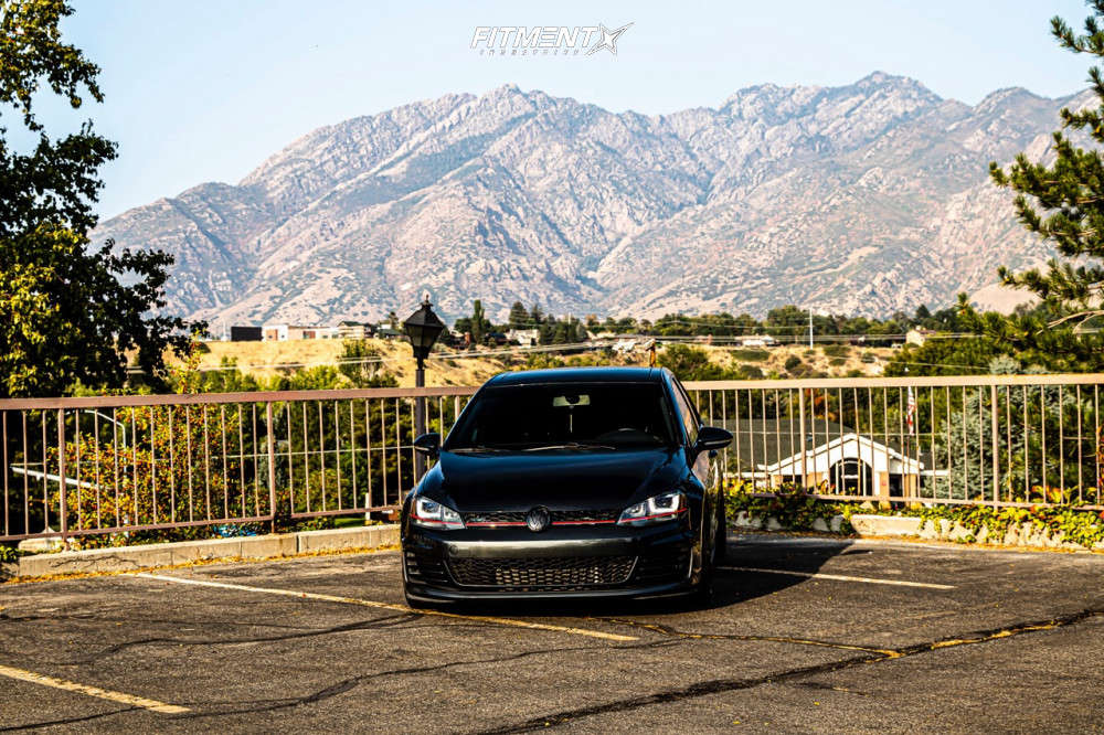 2016 Volkswagen GTI Autobahn with 18x8.5 Rotiform Flg and Toyo Tires ...