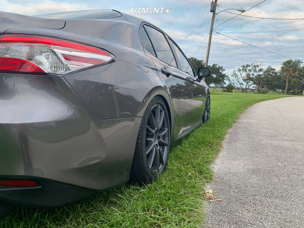 2018 Toyota Camry LE with 18x8.5 Enkei Ev5 and Falken 235x40 on ...