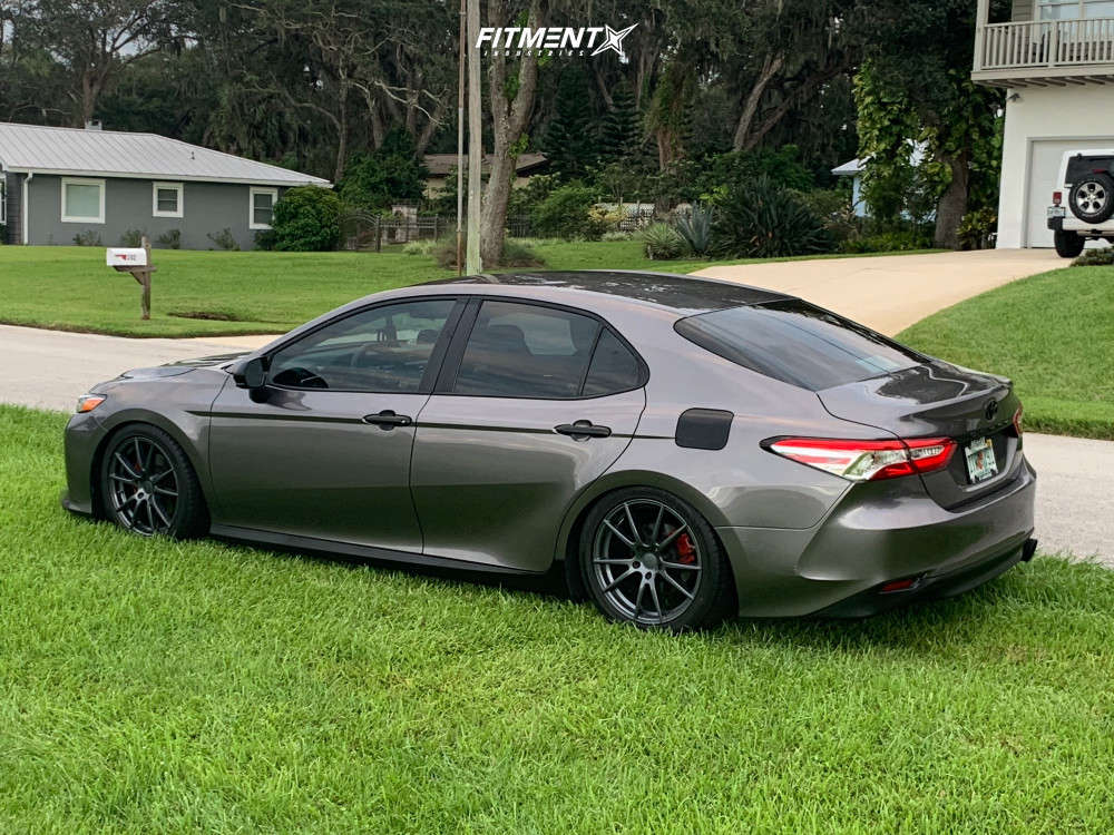 2018 Toyota Camry LE with 18x8.5 Enkei Ev5 and Falken 235x40 on ...