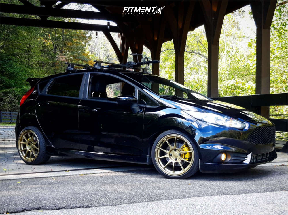 2016 Ford Fiesta ST with 17x8 Rota Titan and General 205x40 on ...