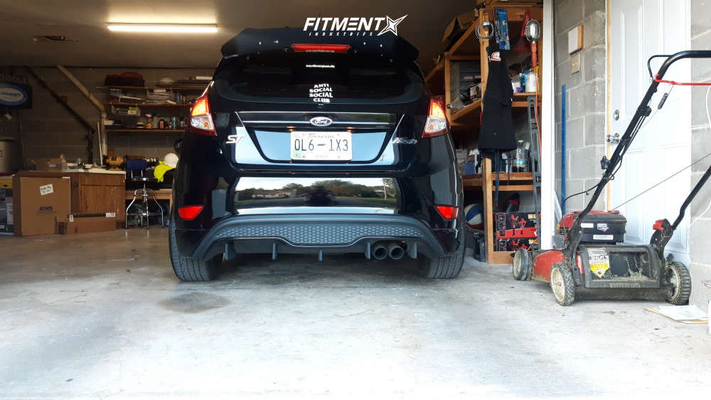2016 Ford Fiesta ST with 17x8 Rota Titan and General 205x40 on ...