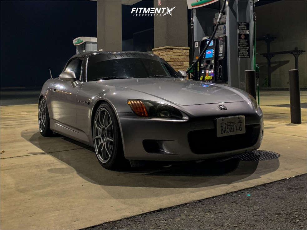 2003 Honda S2000 Base with 18x8 Enkei Ts9 and Nitto 215x35 on Coilovers ...