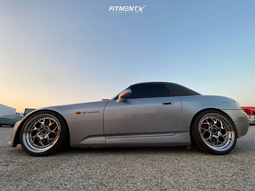2003 Honda S2000 Base with 18x8.5 Aodhan Ds01 and Delinte 225x40 on ...