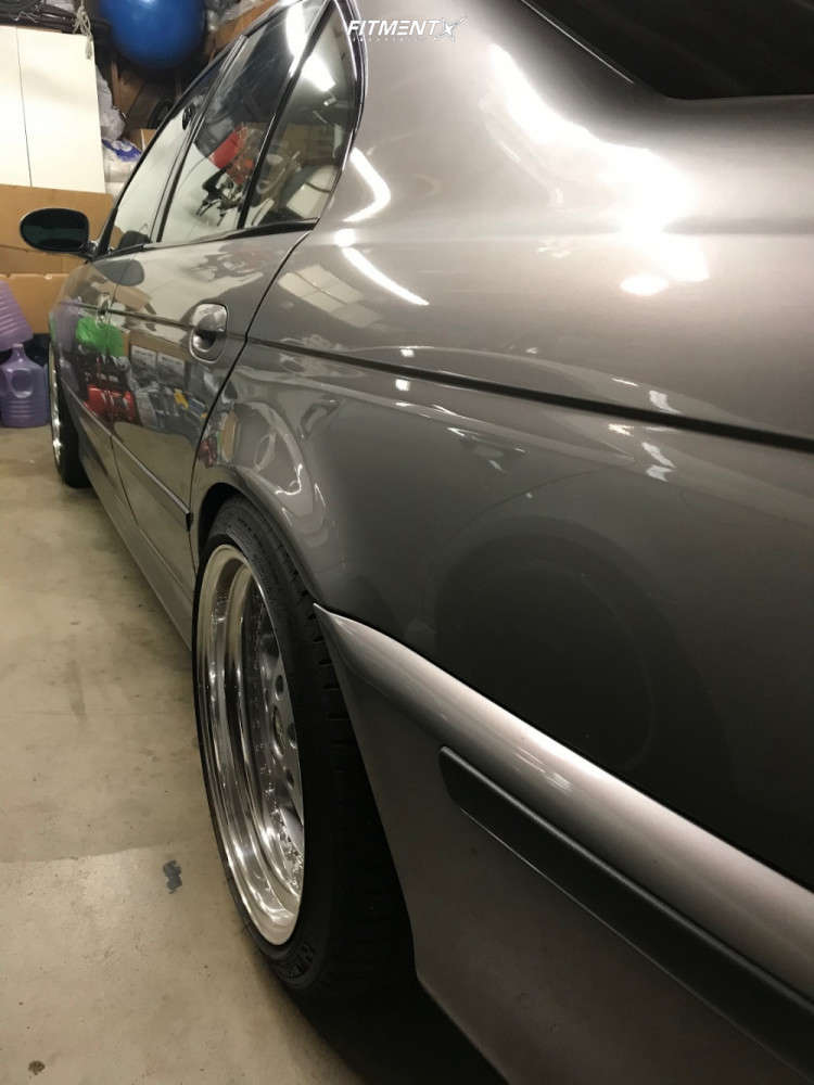 2002 BMW M5 Base with 18x9.5 OZ Racing Mito and Michelin 245x40 on ...