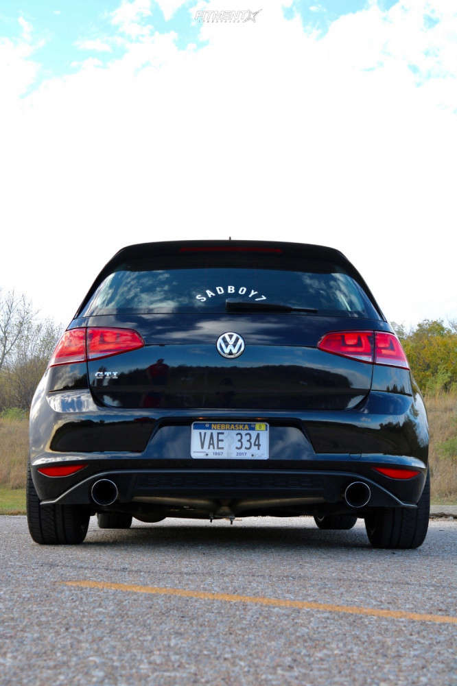 2016 Volkswagen GTI S with 18x8 Touren Tr78 and Falken 225x40 on ...