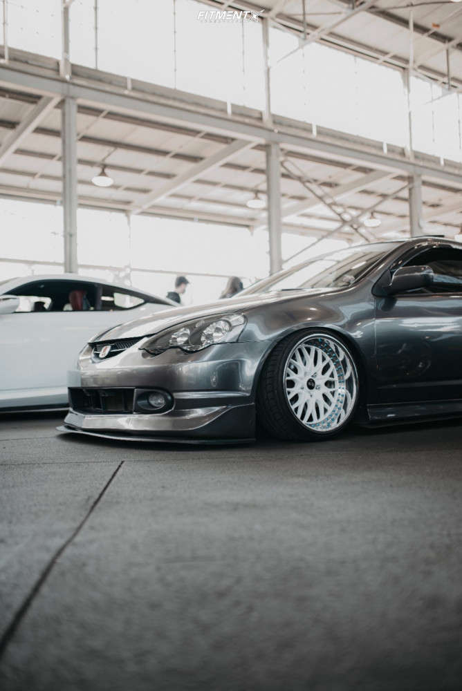 2004 Acura RSX Type-S with 18x9.5 Work Rezax Ii and Achilles 215x35 on ...