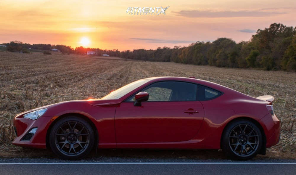 2016 Scion FR-S Base with 18x8.5 Konig Ampliform and Nitto 225x40 on ...