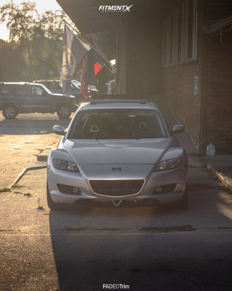 2004 Mazda RX-8 GT with 18x8 Vision Boost and Sentury 235x35 on ...