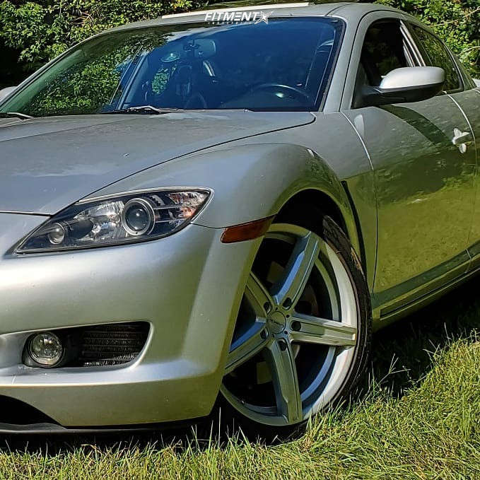 2004 Mazda RX-8 GT with 18x8 Vision Boost and Sentury 235x35 on ...