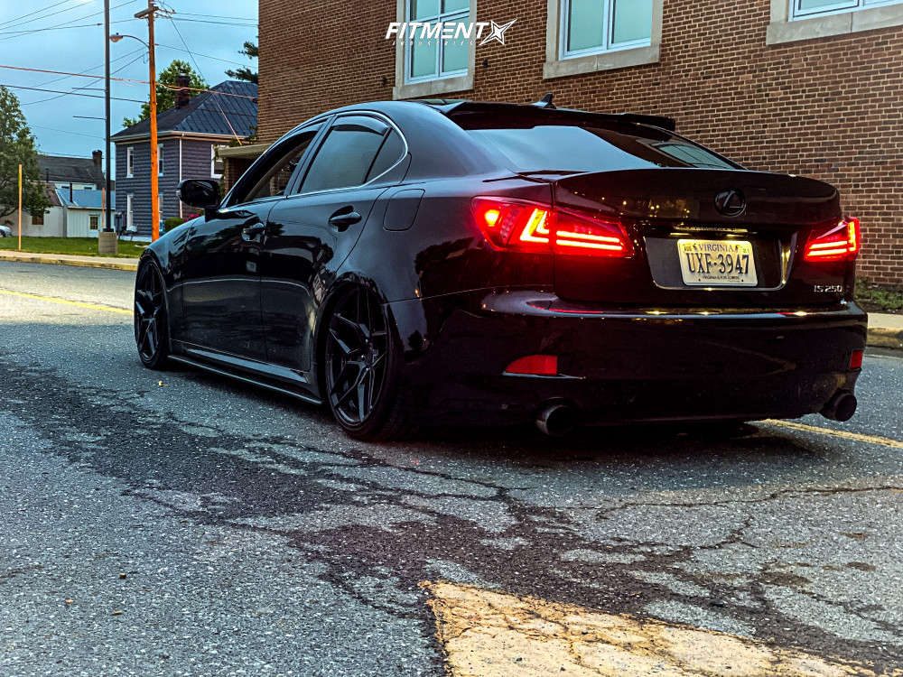 2011 Lexus IS250 Base with 19x8.5 Rohana Rfx11 and Toyo Tires 225x40 on Coilovers | 1321152 ...