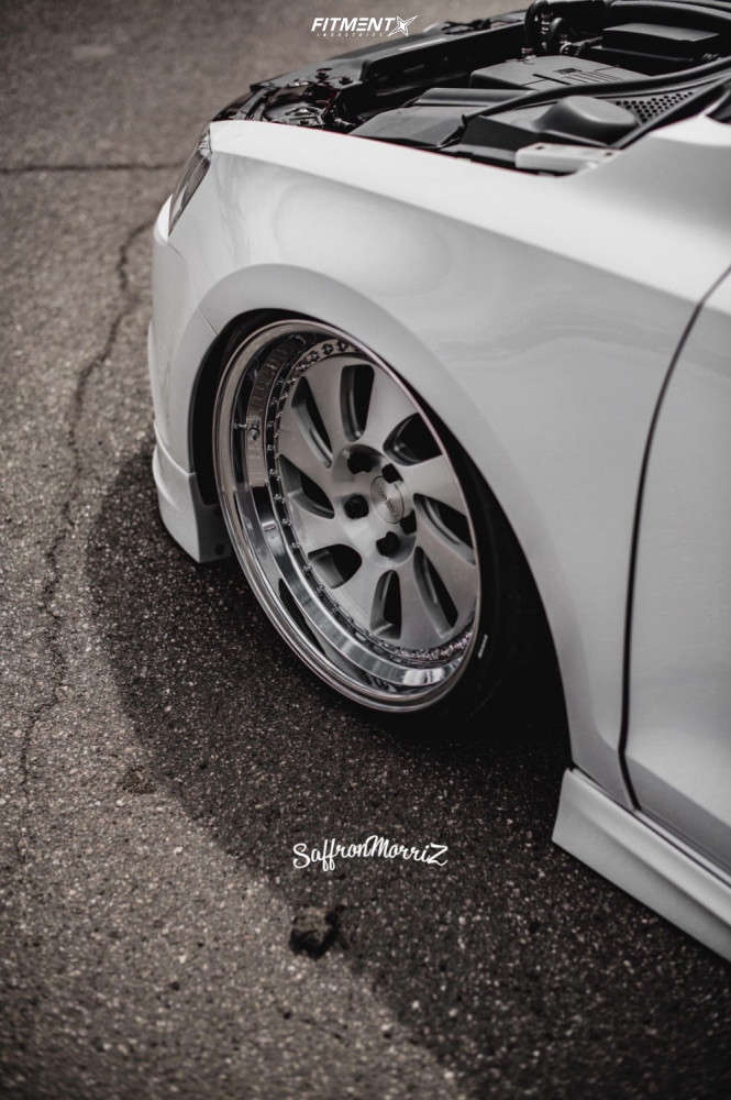 2013 Volkswagen Jetta S with 18x9.5 Rotiform Forged WRW and Nankang ...