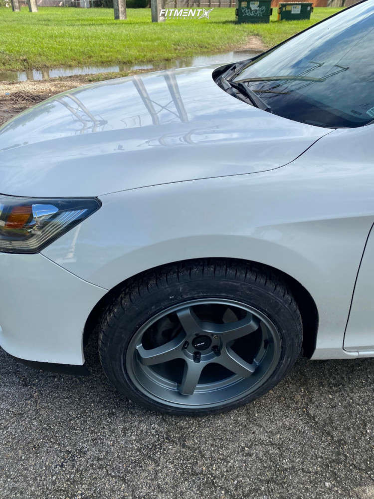 2014 Honda Accord LX with 18x9.5 AVID1 AV28 and Firestone 245x45 on ...