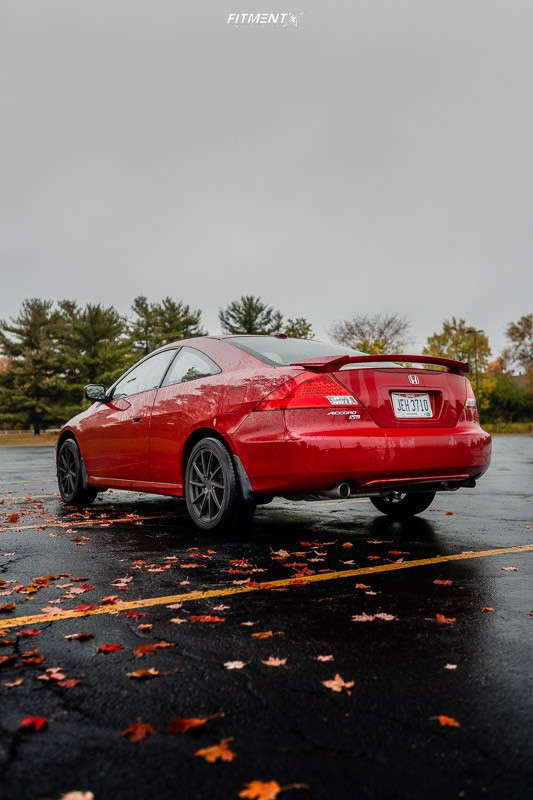 2006 Honda Accord EX with 17x7 Liquid Metal Shadow and Yokohama 215x45 ...