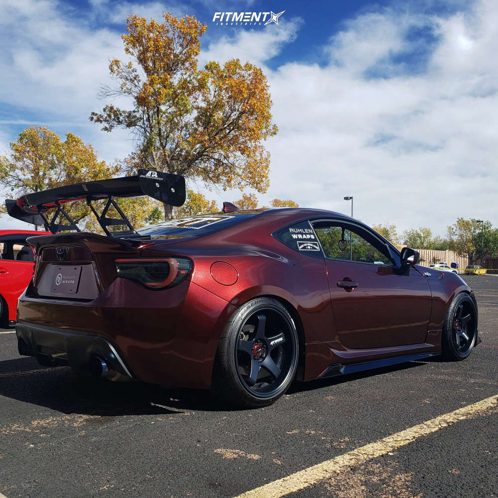 2015 Scion FR-S Base with 18x10 Work Gt5 and Firestone 255x35 on ...