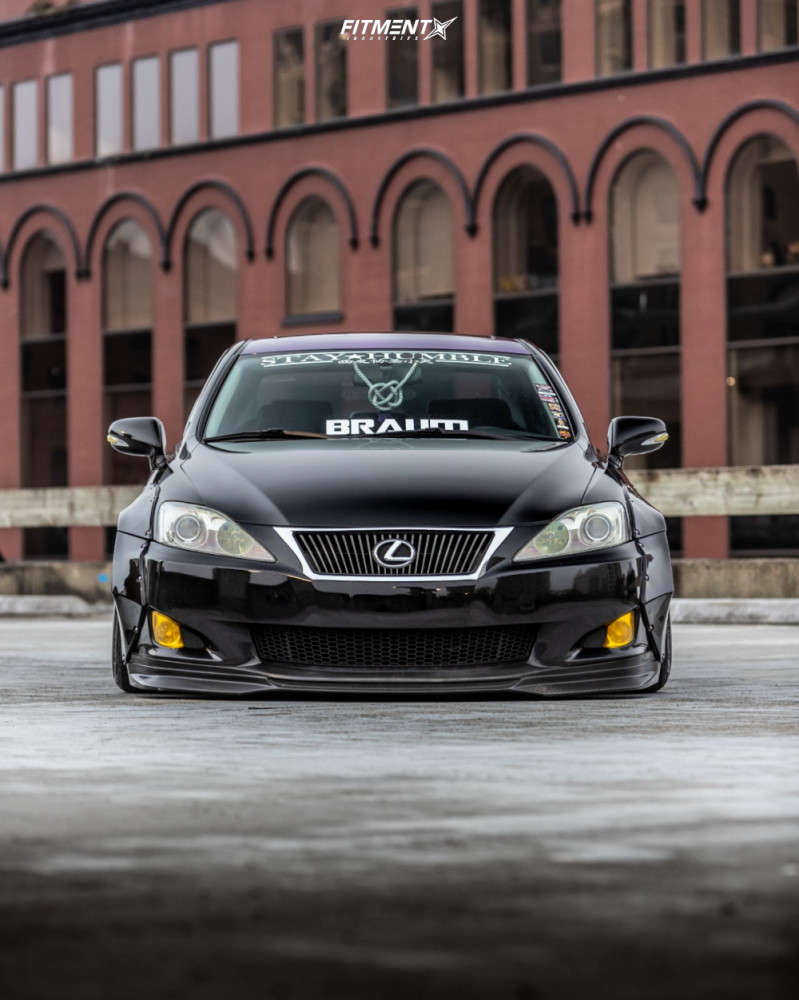 2009 Lexus IS250 Base with 18x10.5 Aodhan Ds01 and Groundspeed 235x40 ...
