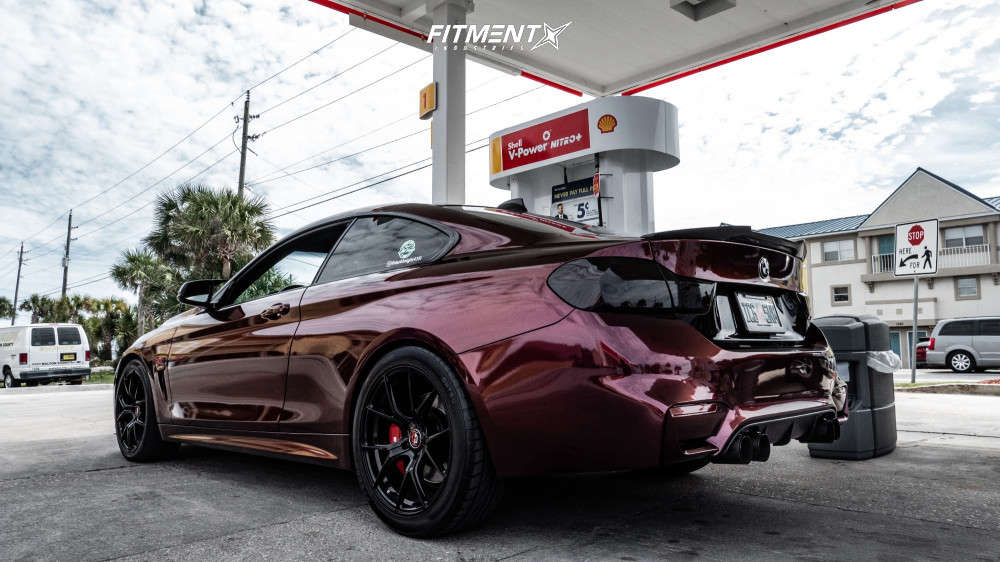 2014 BMW 435i Base with 19x8.5 Curva C42 and Ohtsu 245x40 on Stock ...