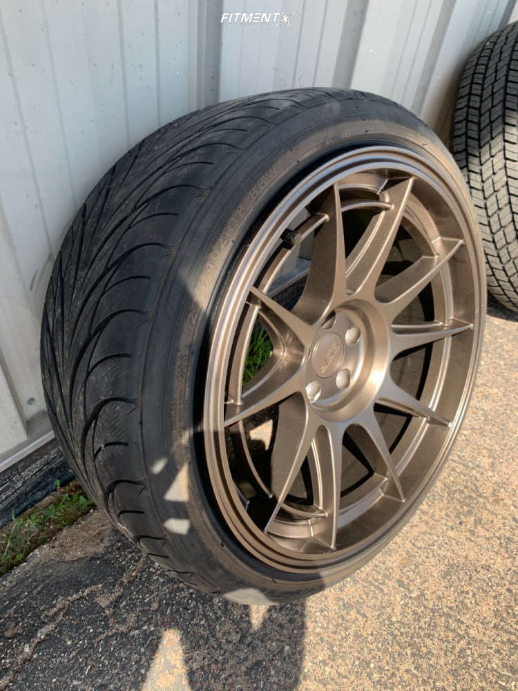 2002 Subaru Forester S with 18x9.5 ESR Sr13 and Federal 225x40 on ...