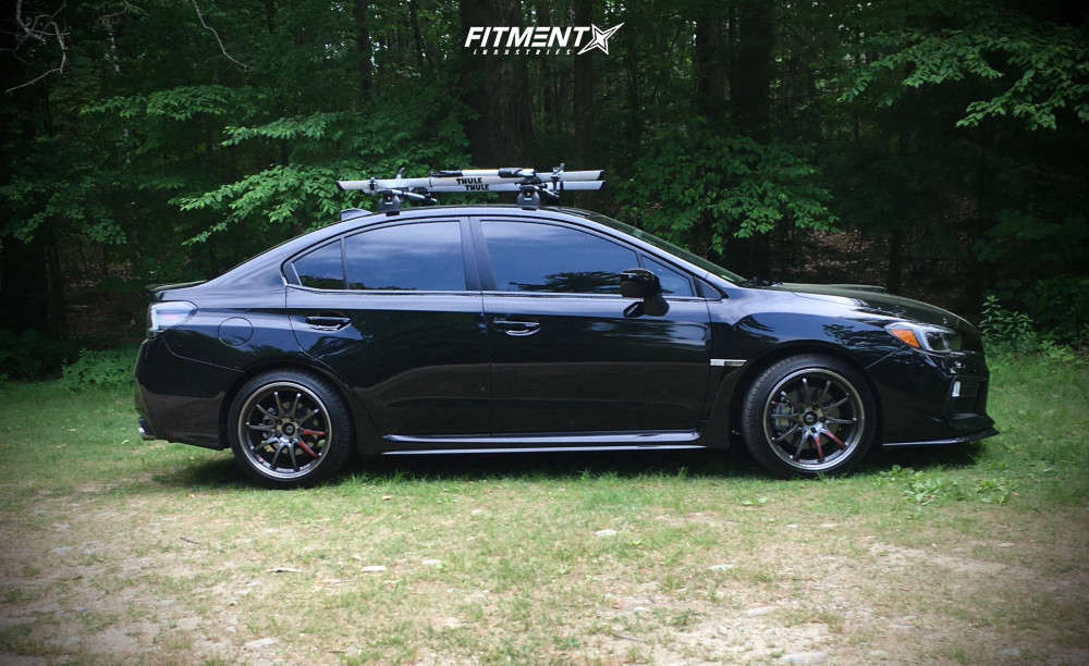 2019 Subaru WRX Premium with 18x9.5 Volk Ce28sl and Dunlop 245x40 on ...