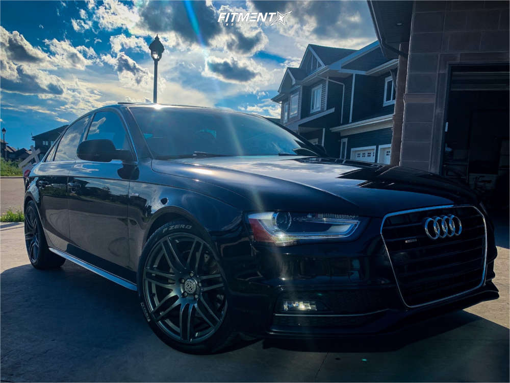 2013 Audi A4 Quattro Premium with 19x8.5 RSSW Bold and Pirelli 255x35 ...