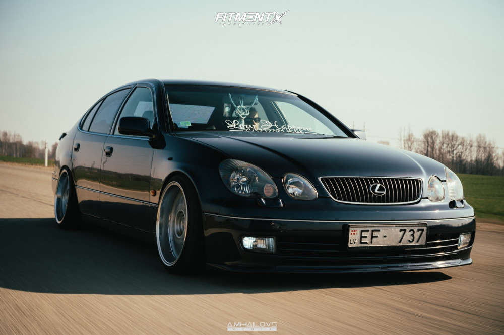 2001 Lexus GS300 Base with 18x8.5 OZ Racing Nova and Atrezzo 215x35 on ...