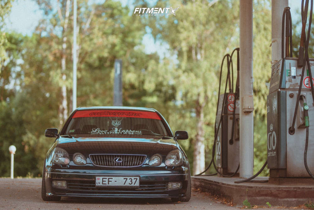 2001 Lexus GS300 Base with 18x8.5 OZ Racing Nova and Atrezzo 215x35 on ...