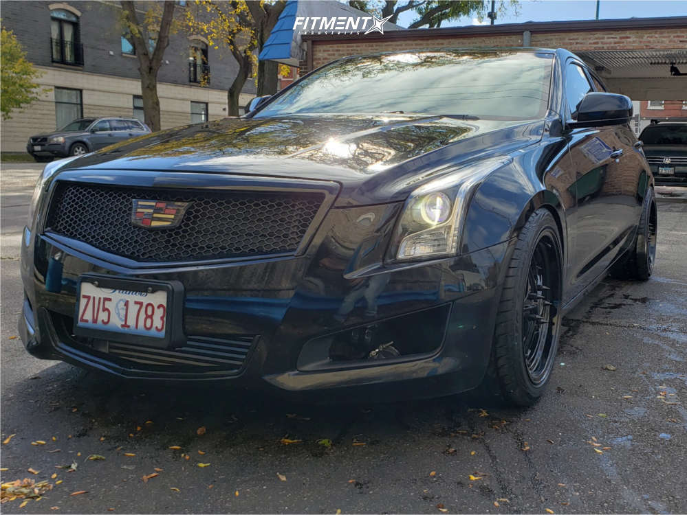 2014 Cadillac ATS Luxury with 18x8.5 ARC Ar02 and Achilles 225x45 on ...