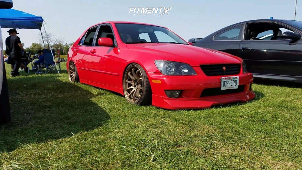 2005 Lexus IS300 Base with 18x9 Volk Ce28n and Jinyu 215x35 on Air ...