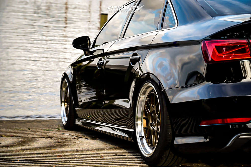 2015 Audi S3 Prestige with 18x8.5 Aodhan Ds06 and Hankook 225x40 on ...