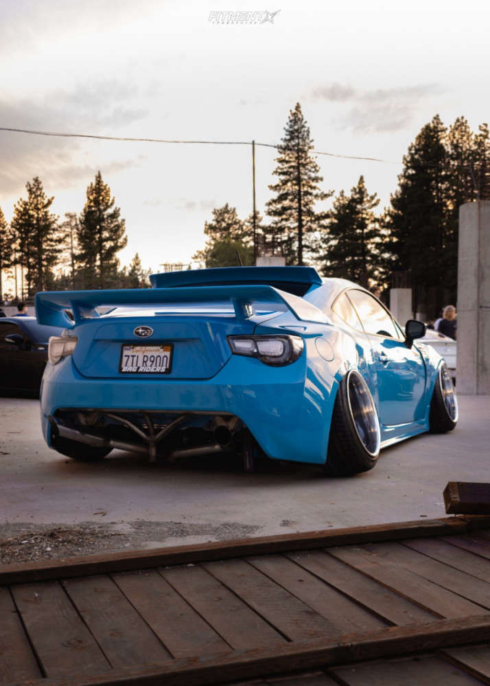 2014 Subaru BRZ Limited with 18x9.5 SSR Koenig and Achilles 215x40 on Air Suspension | 1326208 ...