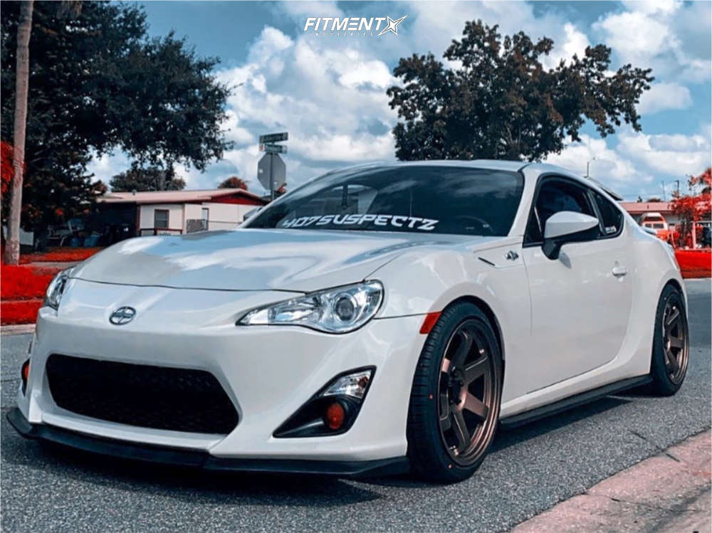 2016 Scion FR-S Base with 18x9.5 AVID1 AV6 and Falken 245x35 on ...