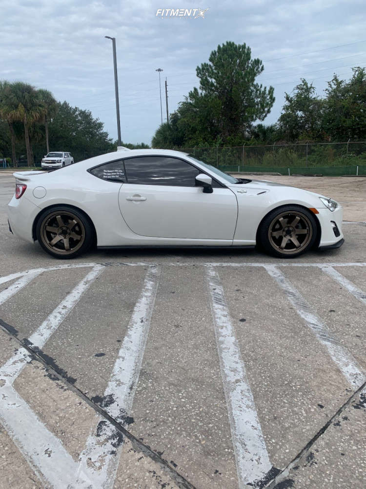 2016 Scion FR-S Base with 18x9.5 AVID1 AV6 and Falken 245x35 on ...