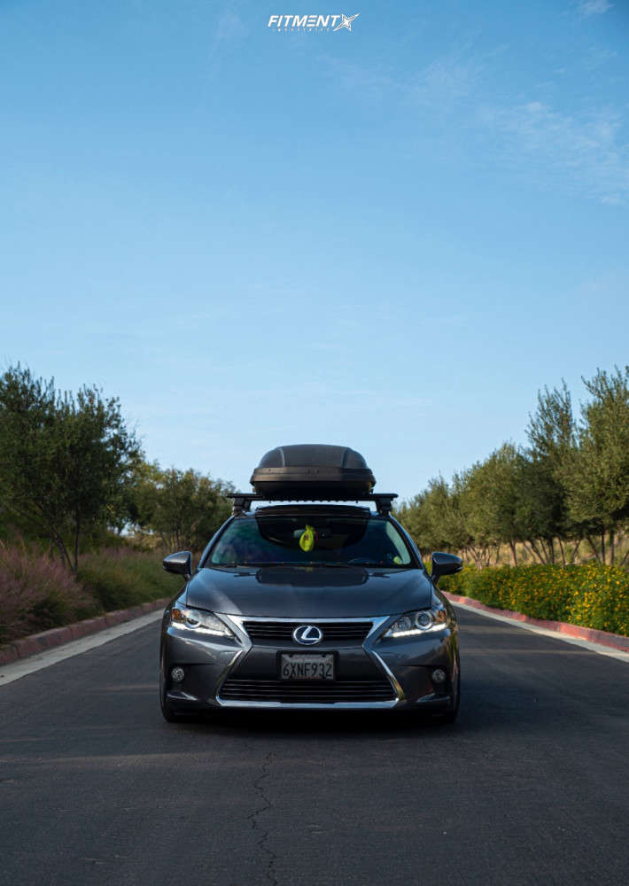 2016 Lexus CT200h Base with 18x8.5 Rays Engineering 57dr and ...