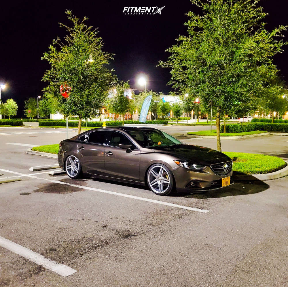 2016 Mazda 6 Touring with 20x9 Asanti Abl-12 and Falken 235x35 on ...