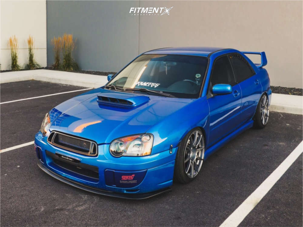 2005 Subaru WRX Base with 18x9.5 SSR Gtx01 and Nexen 225x35 on ...